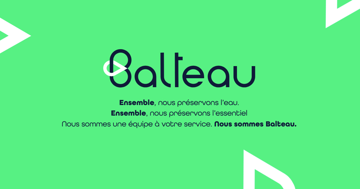 Balteau - Ensemble, nous préservons l’eau.